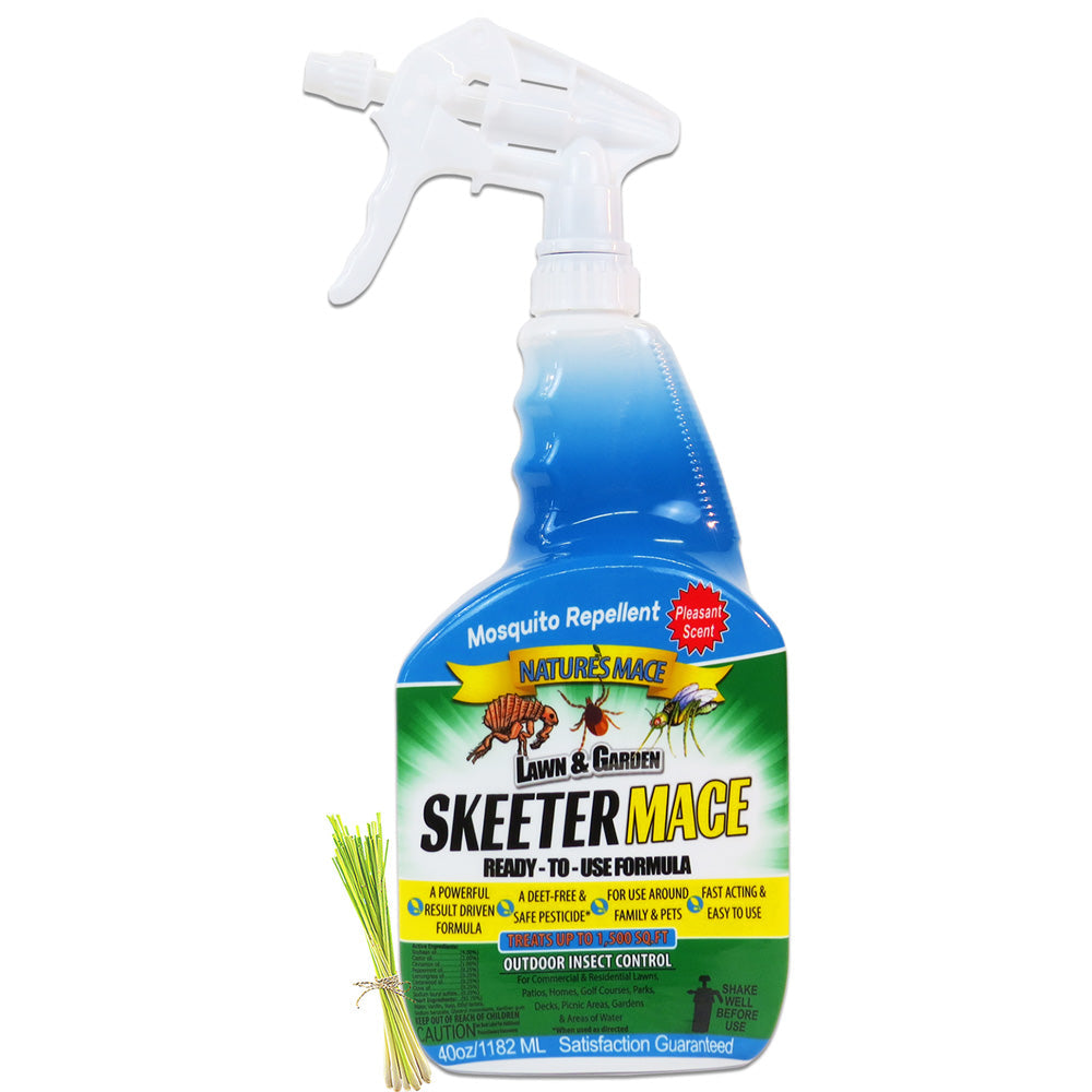 Nature's Mace Skeeter MACE Outdoor Insect Control Spray or Concentrate ...